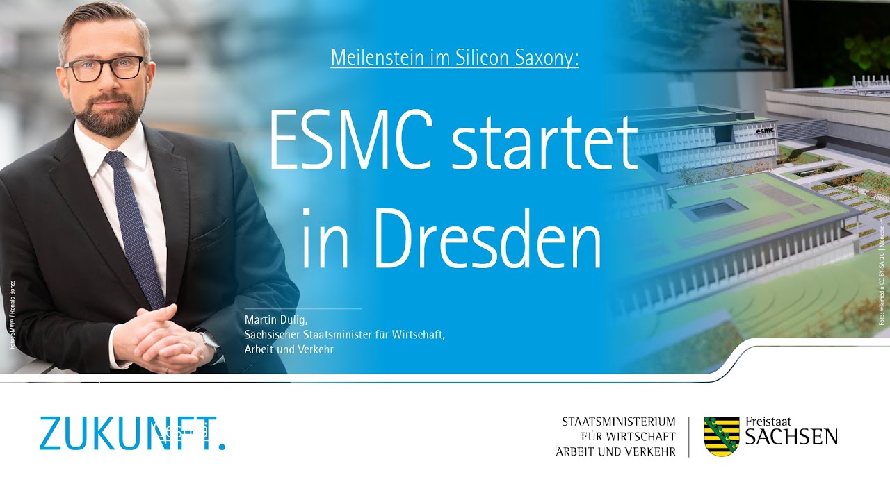 TSMC startet den Bau der Chip-Fabrik in Dresden - Arne Petrich