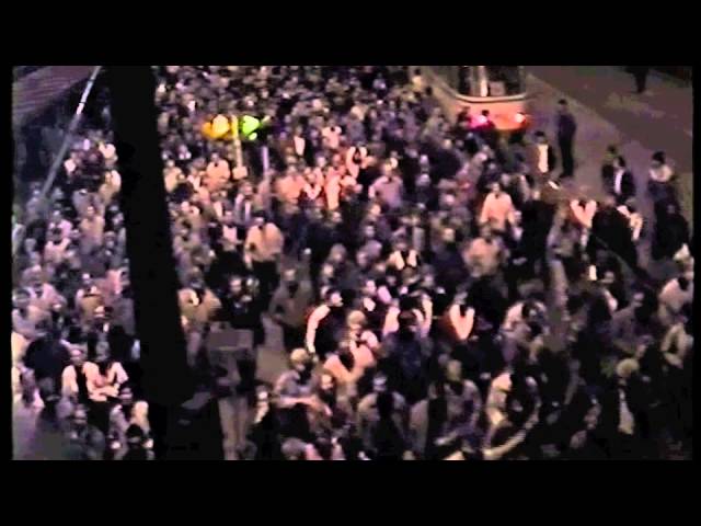 Originalaufnahmen der Leipziger Montagsdemonstration vom 9. Oktober ...
