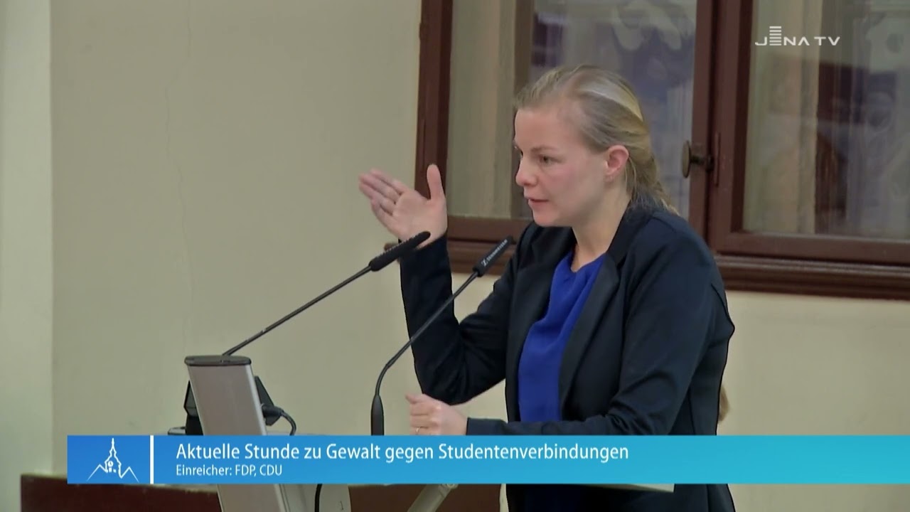 Wiebke Muhsal (AfD Jena) zur Aktuellen Stunde "Gewalt gegen ...