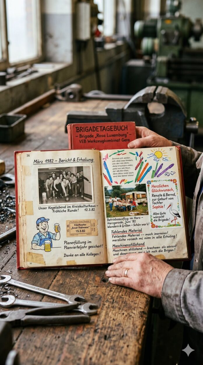 Die Brigadetagebücher der DDR – Erinnerungen zwischen Arbeit und Alltag ...